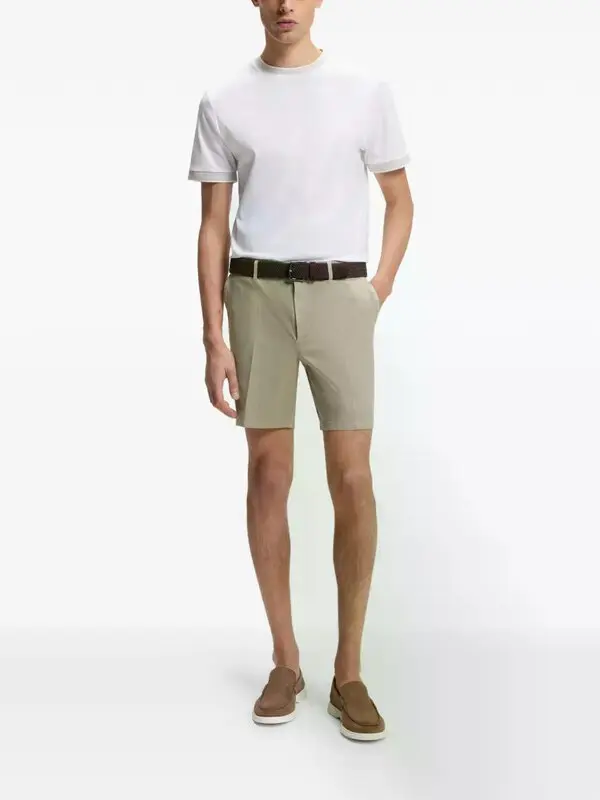 BOSS Logo Patch Shorts - Neutrals