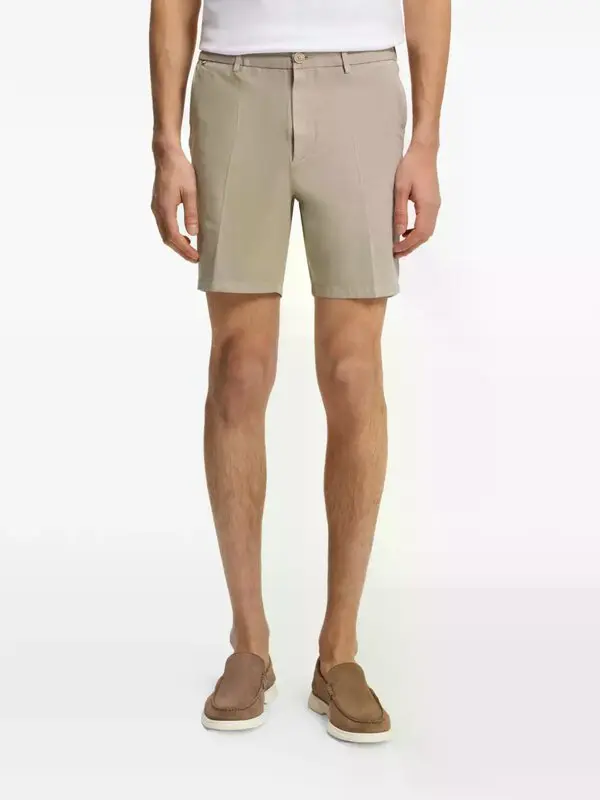 BOSS Logo Patch Shorts - Neutrals