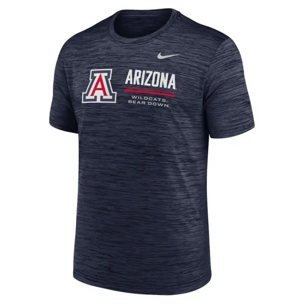 Nike Arizona Sideline Velocity Dri-fit College T-shirt - Blue