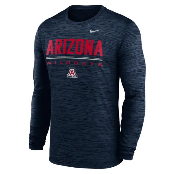 Nike Arizona Sideline Velocity Dri-fit College T-shirt - Blue