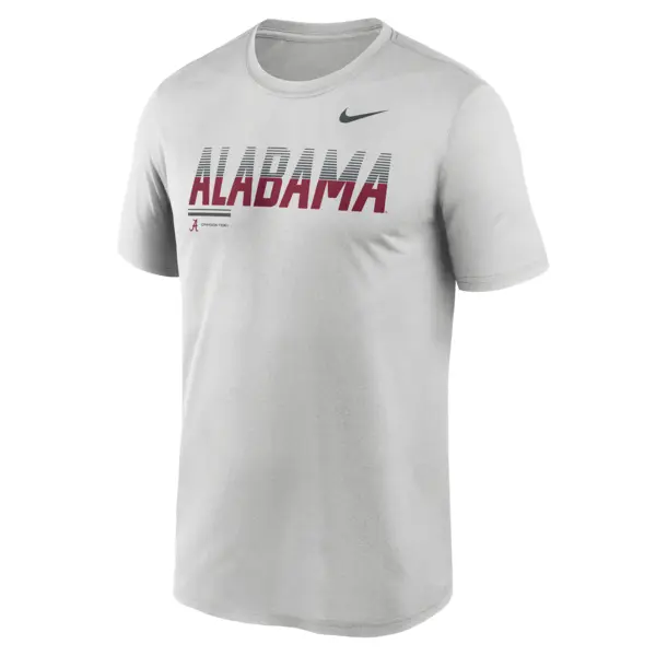 Nike Alabama Sideline Legend Dri-fit College T-shirt - Grey
