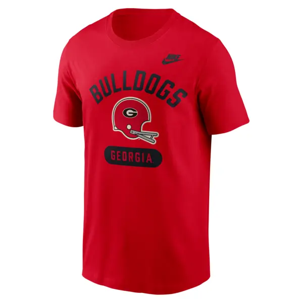Nike Georgia Legacy Arch Helmet College T-shirt - Red