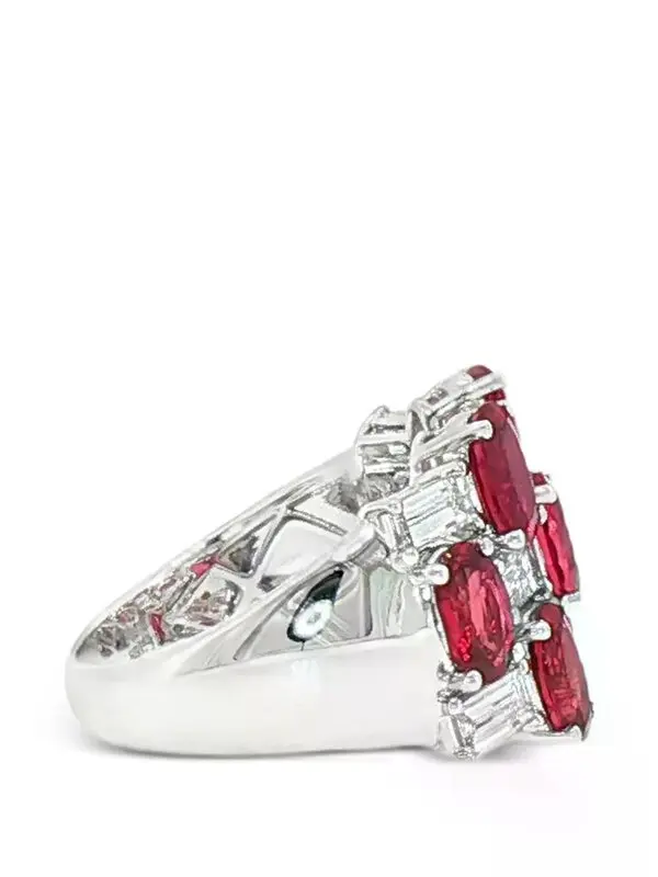 HYT JEWELRY Ruby And Diamond Ring