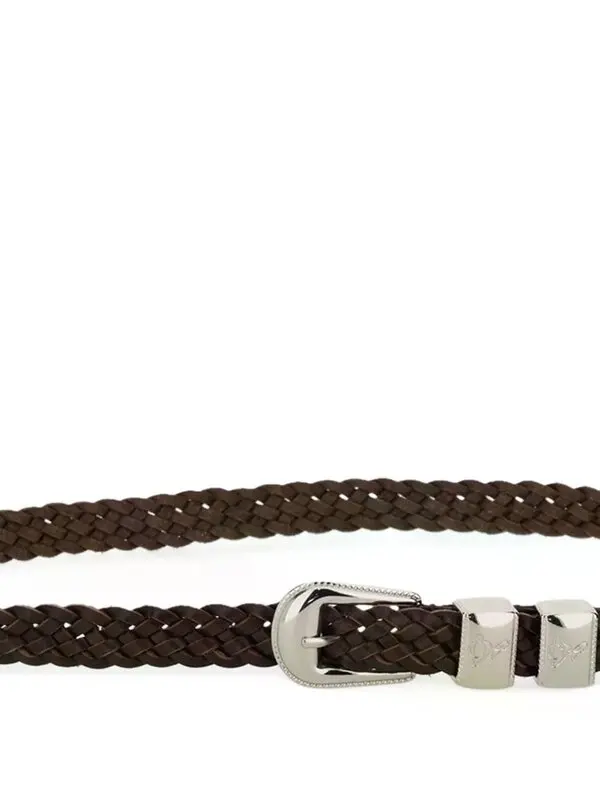 WOBURN WALK Braided Leather Belt