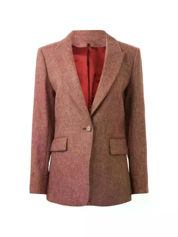 Veronica Beard Vega Dickey Button-closure Blazer