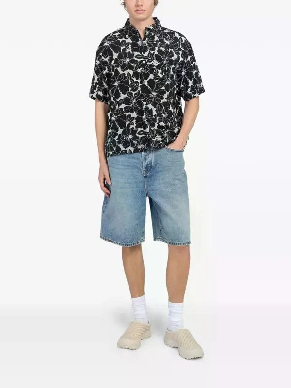 StÜssy Floral Hawaiian Shirt