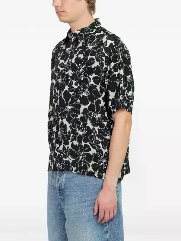 StÜssy Floral Hawaiian Shirt