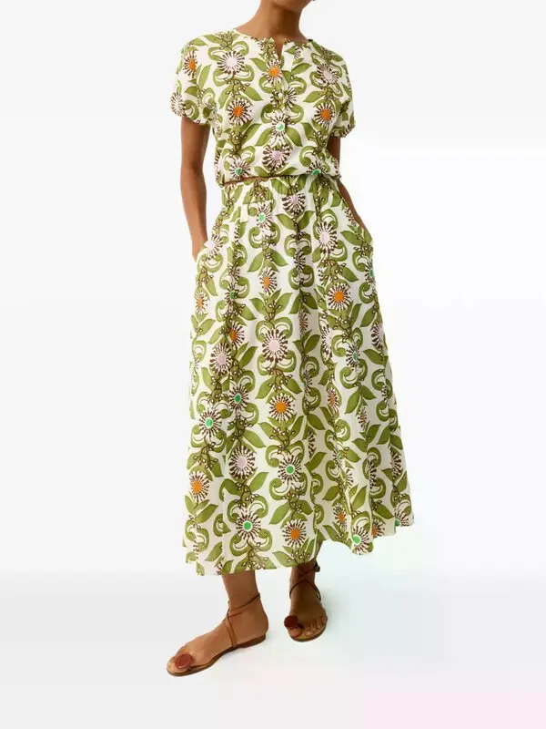 MARIE OLIVER Sasha Floral-print Skirt