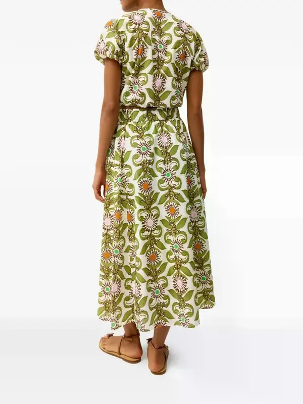 MARIE OLIVER Sasha Floral-print Skirt
