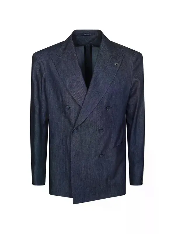 Tagliatore Double-breasted Peak-lapel Jacket