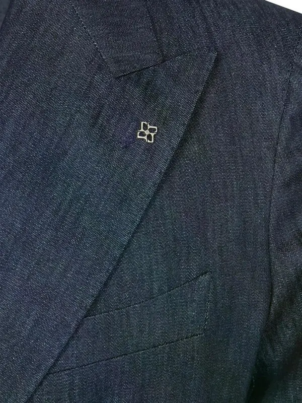 Tagliatore Double-breasted Peak-lapel Jacket