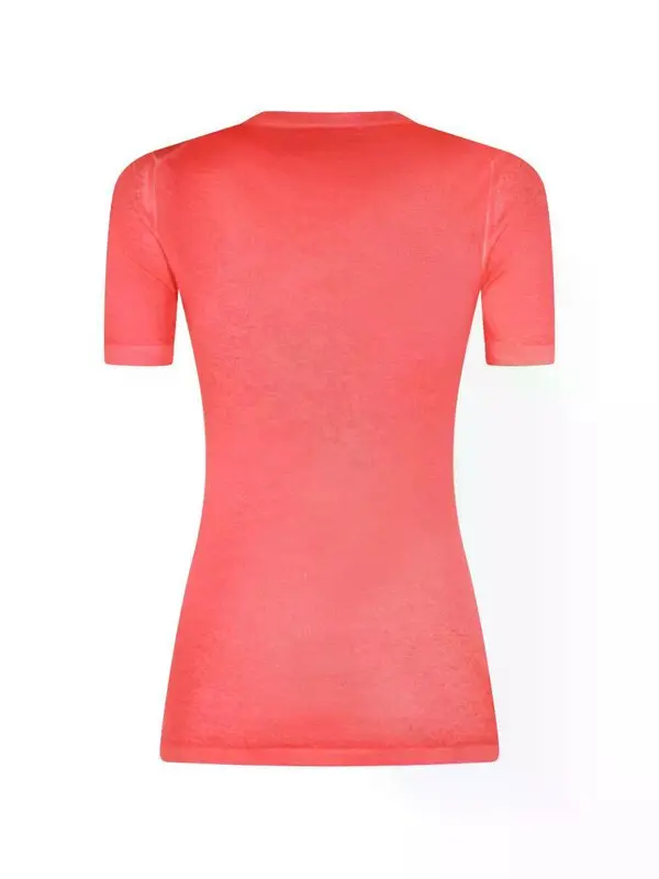 Malo Tavolozza Short-sleeve Cashmere Sweater