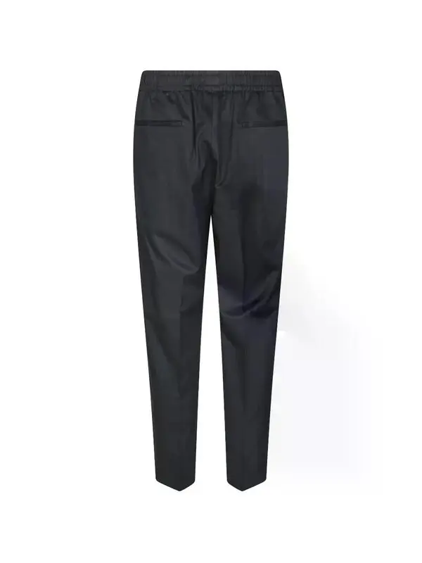 BE ABLE Double-pleat Elasticated Trousers