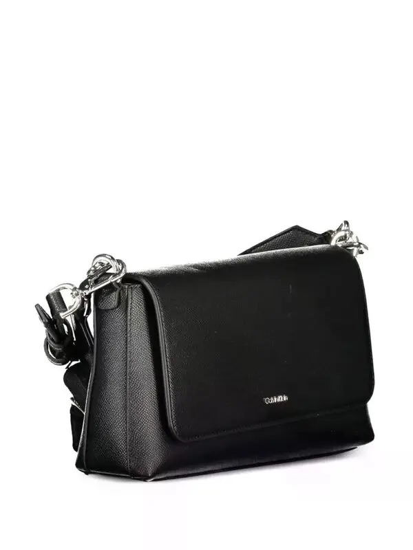Calvin Klein Saffiano Leather Shoulder Bag