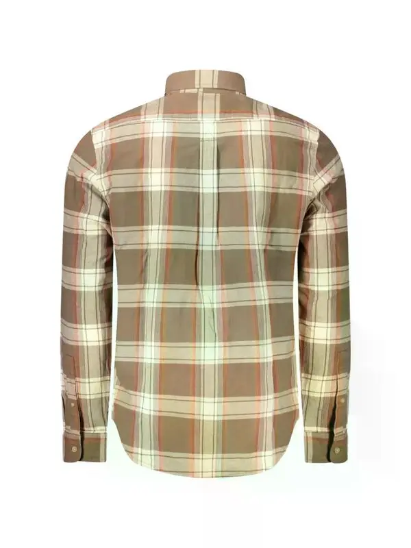 Timberland Plaid Cotton Shirt - Brown