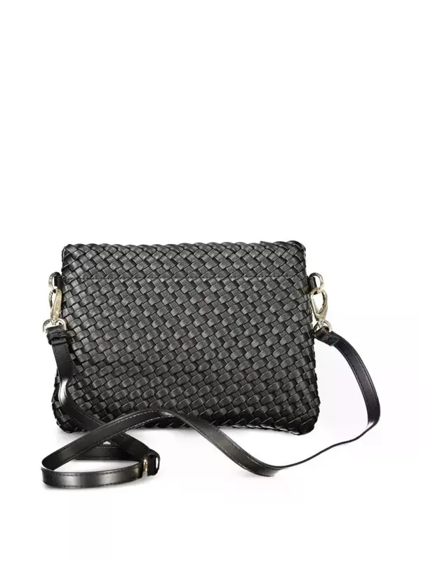 MARIO VALENTINO Woven-design Clutch Bag