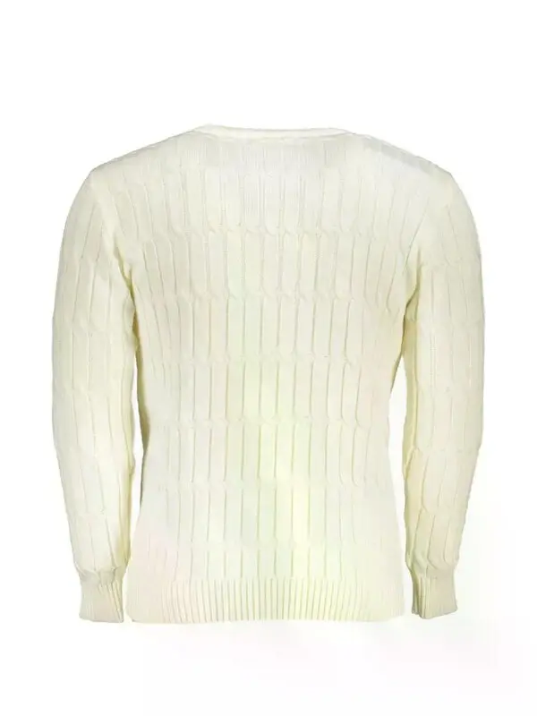 U.S. Grand Cable-knit Chest-pocket Sweater