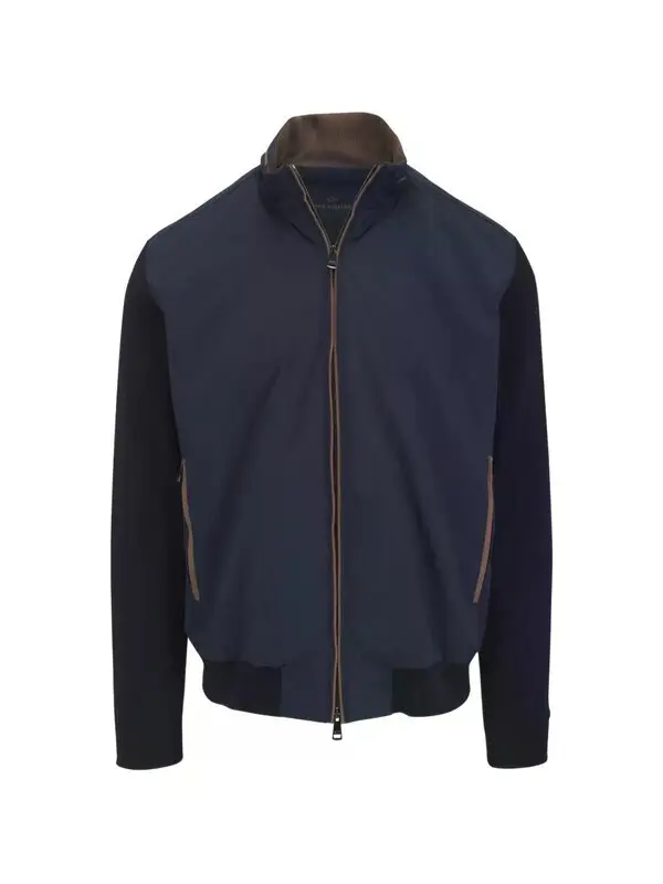 Paul & Shark Panelled Zip-up Jacket