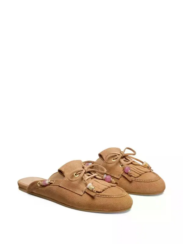 STUART WEITZMAN Majorca Tinsley Mules - Neutrals