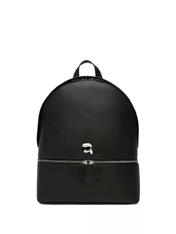 Karl Lagerfeld Ikonik Logo-appliqué Backpack