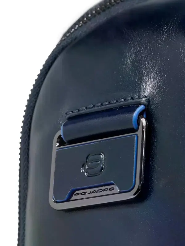 PIQUADRO Logo-plaque Backpack - Blue