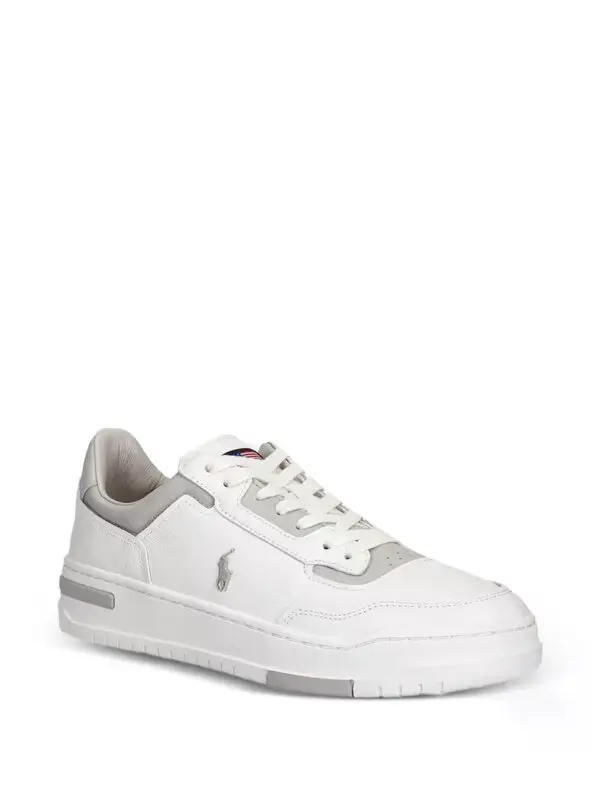 Polo Ralph Lauren Lace-up Panelled Sneakers