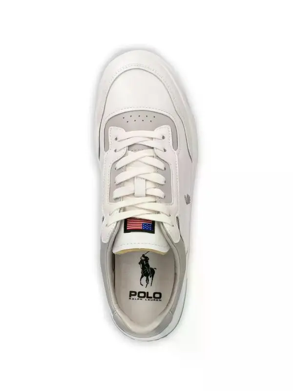 Polo Ralph Lauren Lace-up Panelled Sneakers