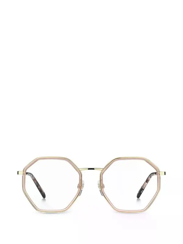 Marc Jacobs Geometric Frame Eyeglasses - Pink