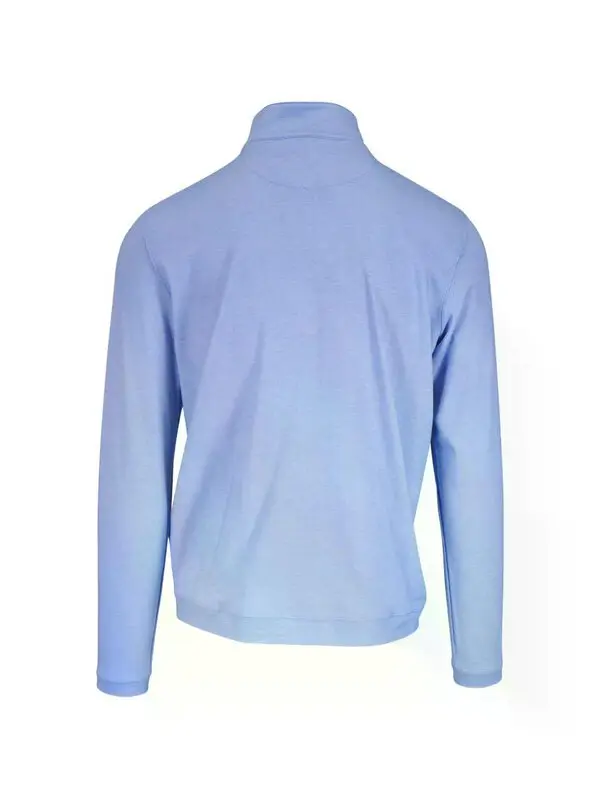 Peter Millar Albatross Quarter-zip Sweater - Blue