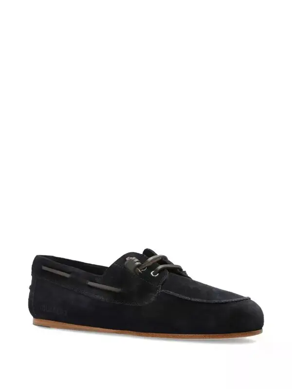 Dsquared2 Lace-up Boat Shoes - Blue