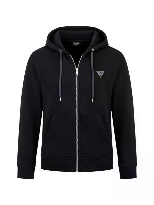 Guess Logo-appliqué Hoodie