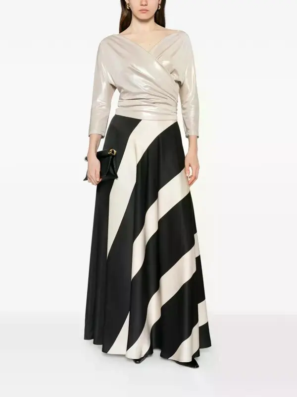LE RJTANGE Wrap Blouse