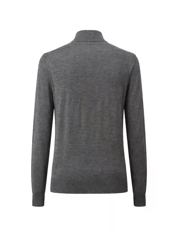 Fedeli Fine-knit Jumper - Grey