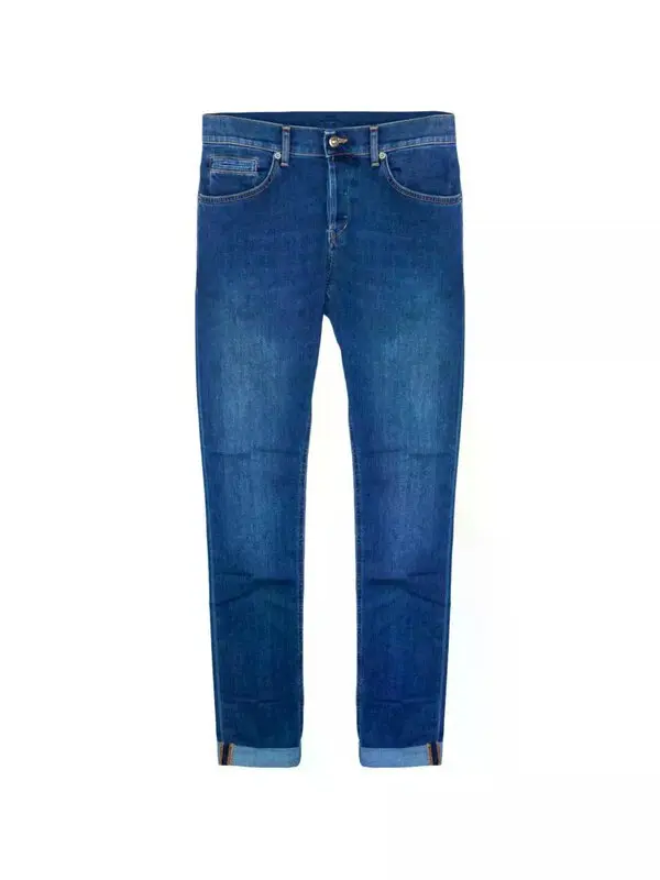 DONDUP Faded Finish Slim-fit Jeans - Blue