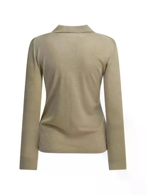 Max Mara Button-up Collared Cardigan