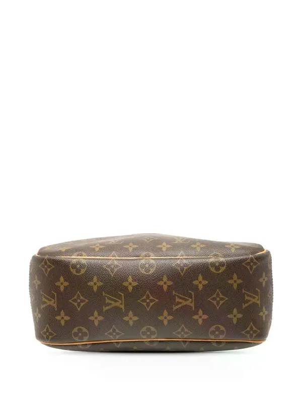 LOUIS VUITTON 2004 Monogram Trouville Handbag - Brown