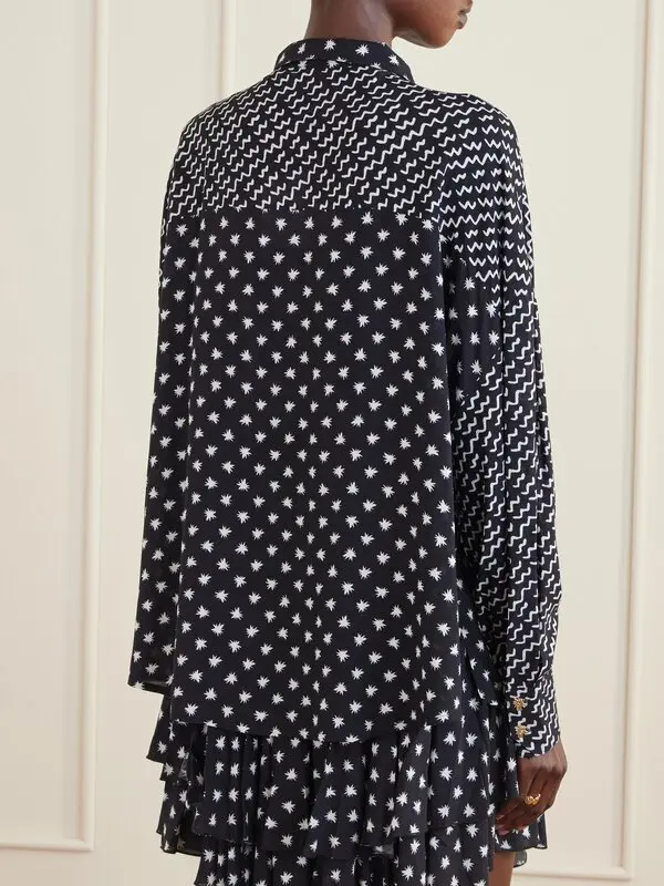 DONDE ESTEBAN Estrellitas Y Olas Printed Shirt