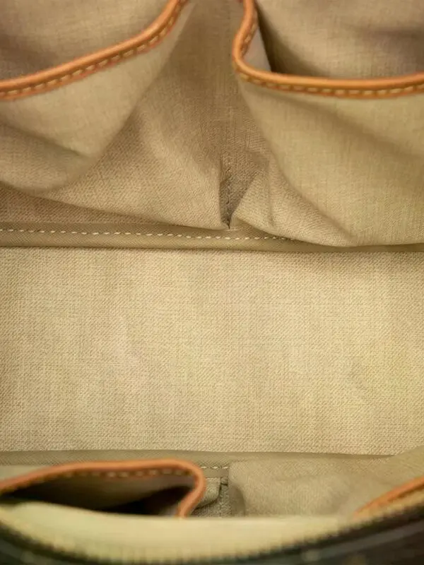 LOUIS VUITTON 2004 Monogram Trouville Handbag - Brown