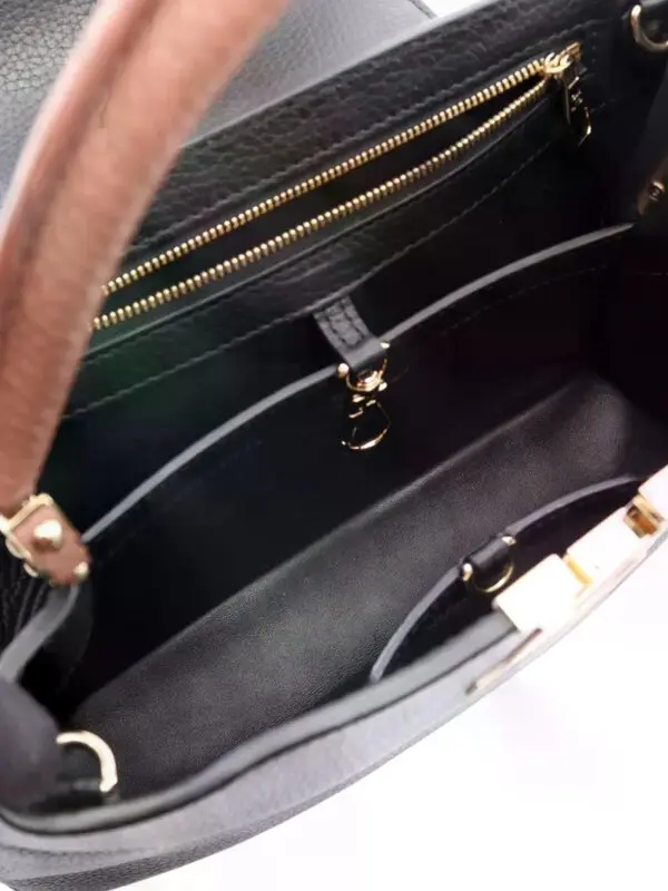 LOUIS VUITTON 2020 Taurillon Capucines Mm Satchel