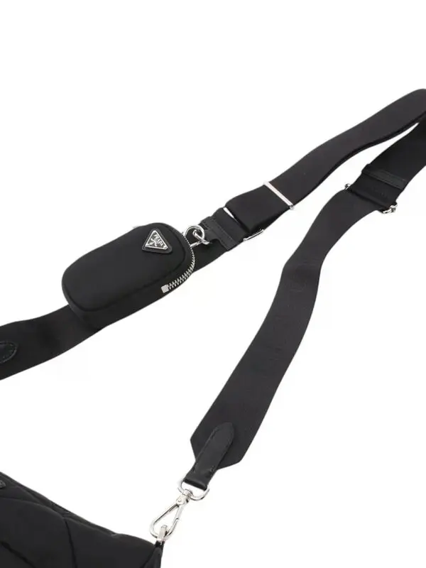 Prada 2013-2026 Tessuto Crossbody Bag - Black