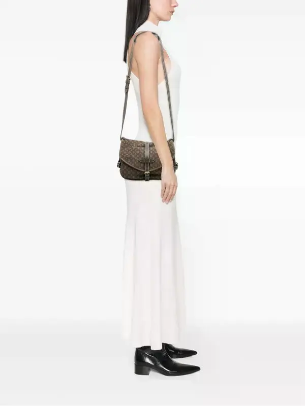 LOUIS VUITTON 2008 Monogram Mini Lin Saumur 30 Crossbody Bag