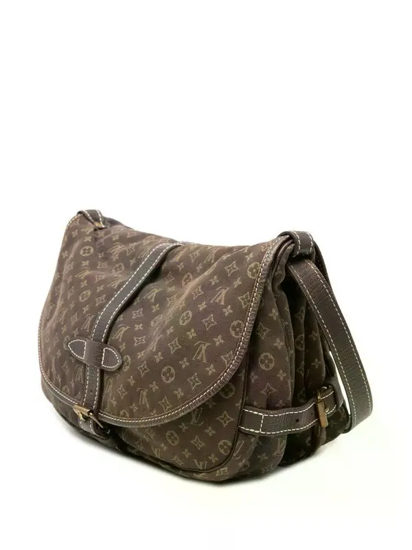 LOUIS VUITTON 2008 Monogram Mini Lin Saumur 30 Crossbody Bag