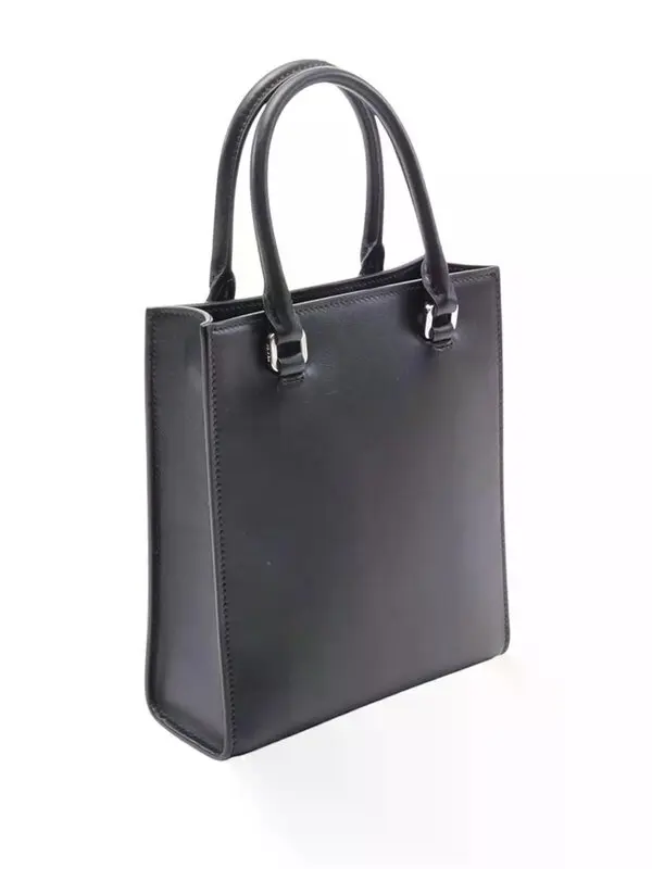 Prada 2010-2026 Soft Calf Satchel - Black