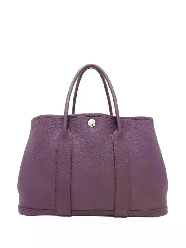 Hermès 2016 Negonda Garden Party 36 Tote - Purple