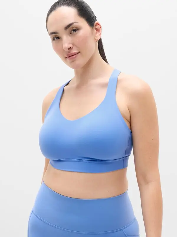 Athleta Perfect Form Sports Bra D-dd - Waterfall