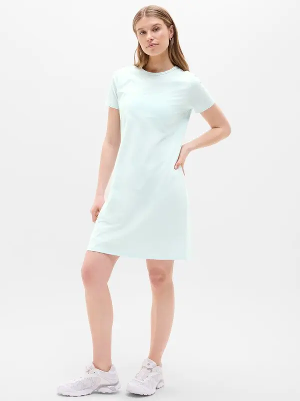 Athleta Essential Tee Dress - Sky