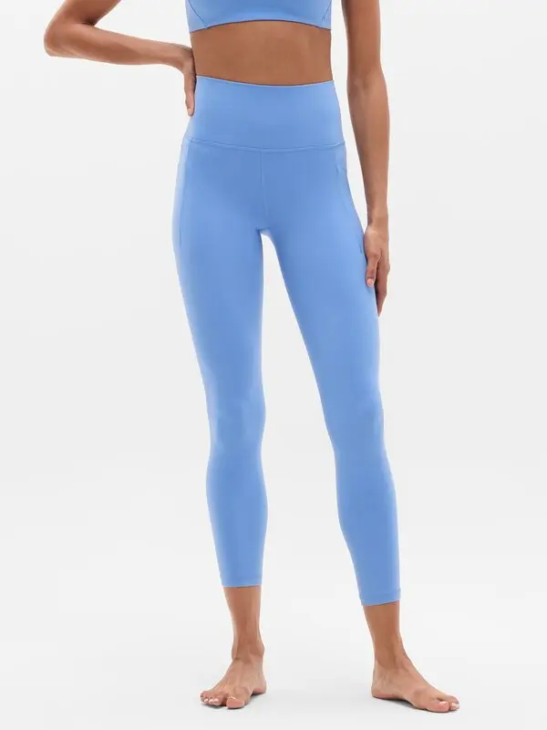 Athleta Salutation Stash High Rise 7/8 Legging - Waterfall