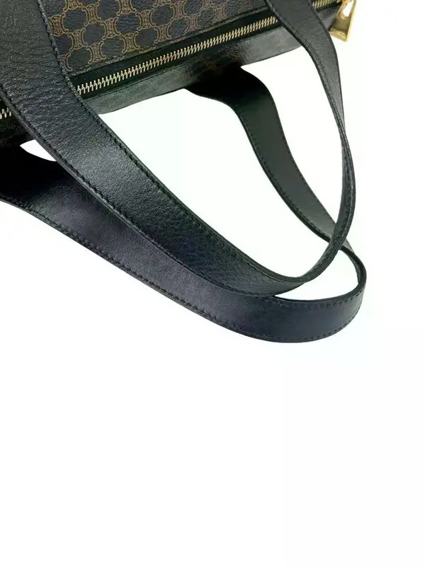 Celine 1998 Macadam Coated Canvas Tote Bag