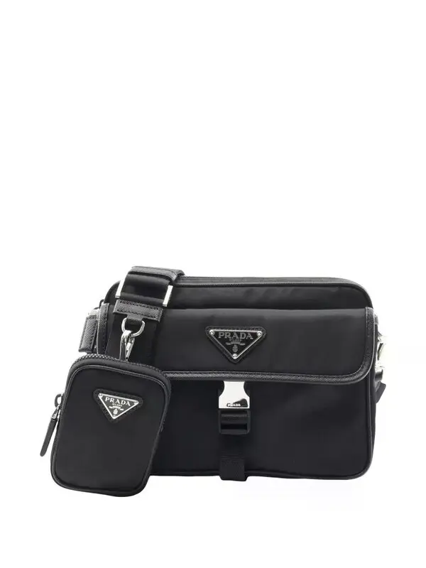 Prada Tessuto Crossbody Bag - Black