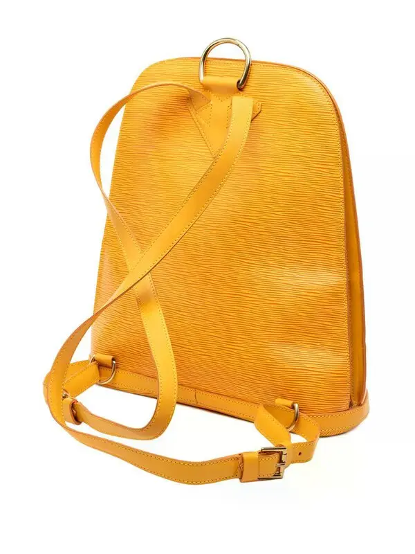 LOUIS VUITTON 1995 Epi Gobelins Backpack - Yellow